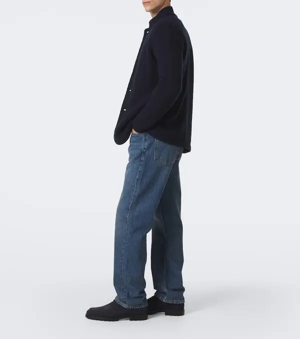 Santoni Rock Wallabee Suede Boots - Blue