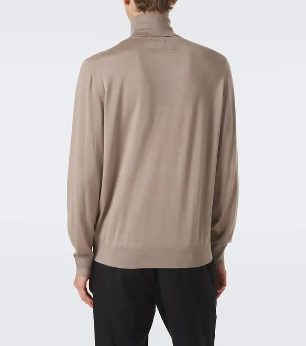 Zegna Cashmere And Silk Turtleneck