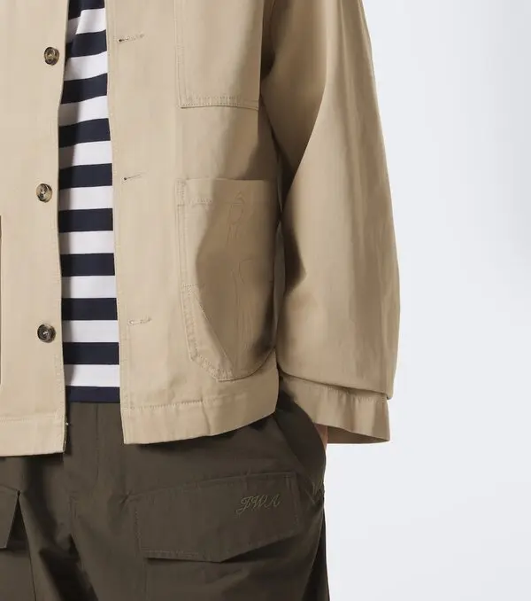 JW Anderson Embroidered Cotton Canvas Jacket