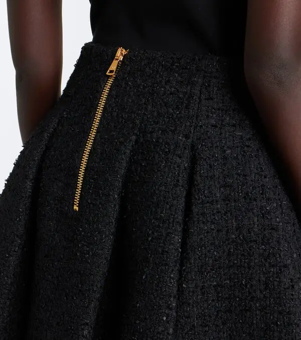 Balmain Tweed Miniskirt