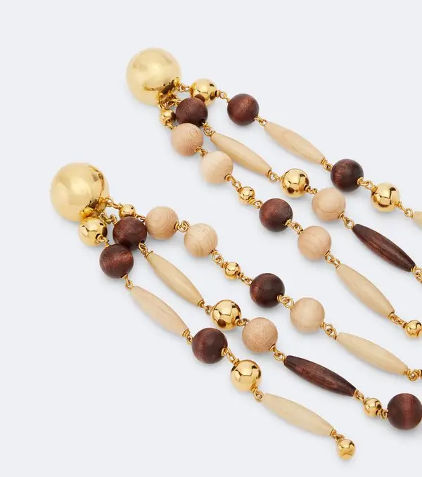 Rabanne Beaded Drop Earrings