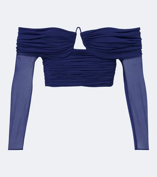 Christopher Esber Draped Top - Blue