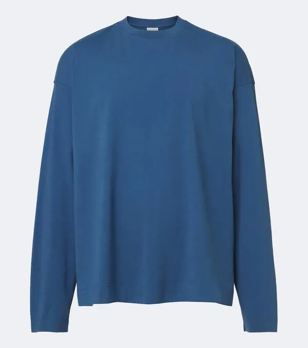 Dries Van Noten Cotton Jersey T-shirt - Blue
