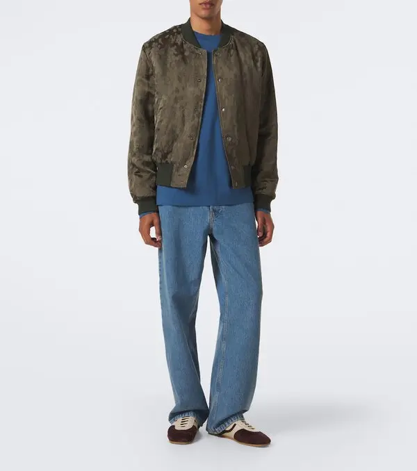 Dries Van Noten Cotton Jersey T-shirt - Blue