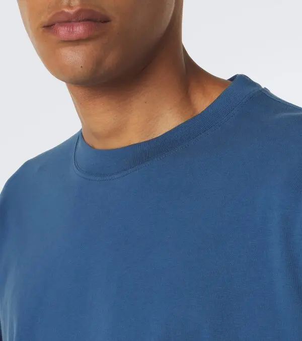 Dries Van Noten Cotton Jersey T-shirt - Blue