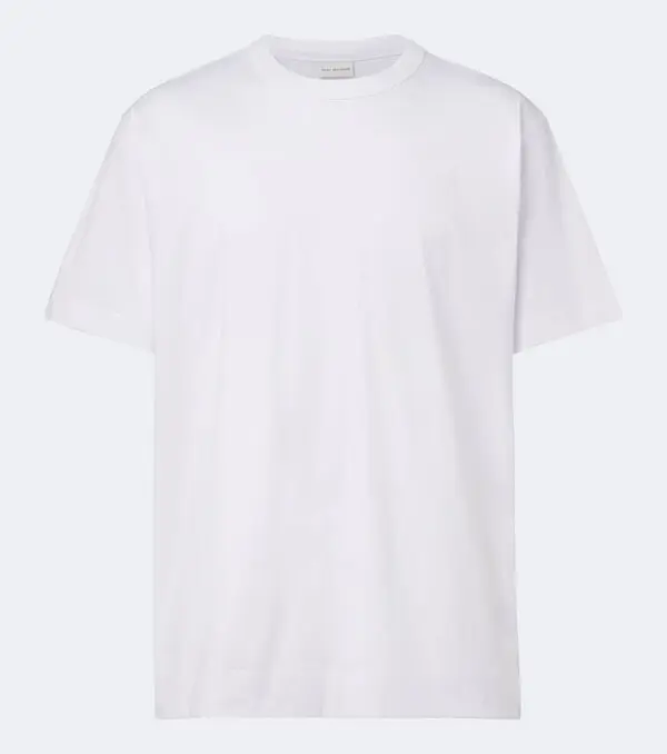 Dries Van Noten Cotton Jersey T-shirt - White