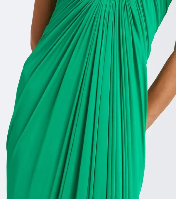 Christopher Esber Helix Crystal Gathered Gown