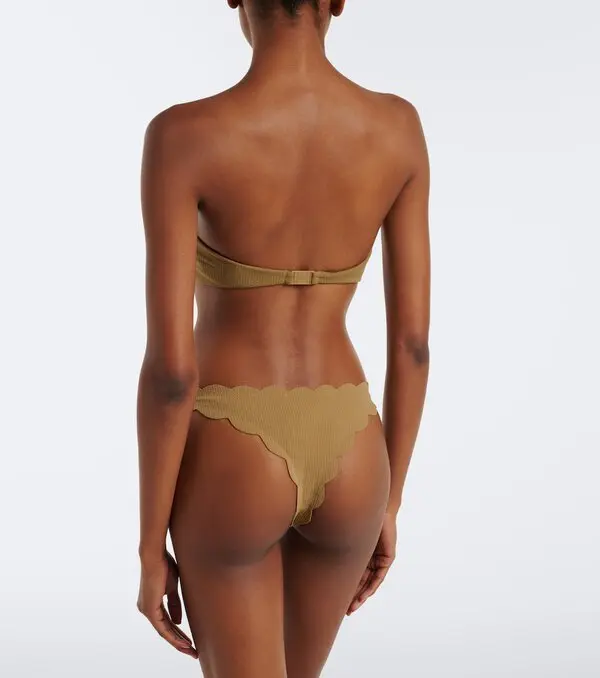 Marysia Antibes Scalloped Bikini Bottoms