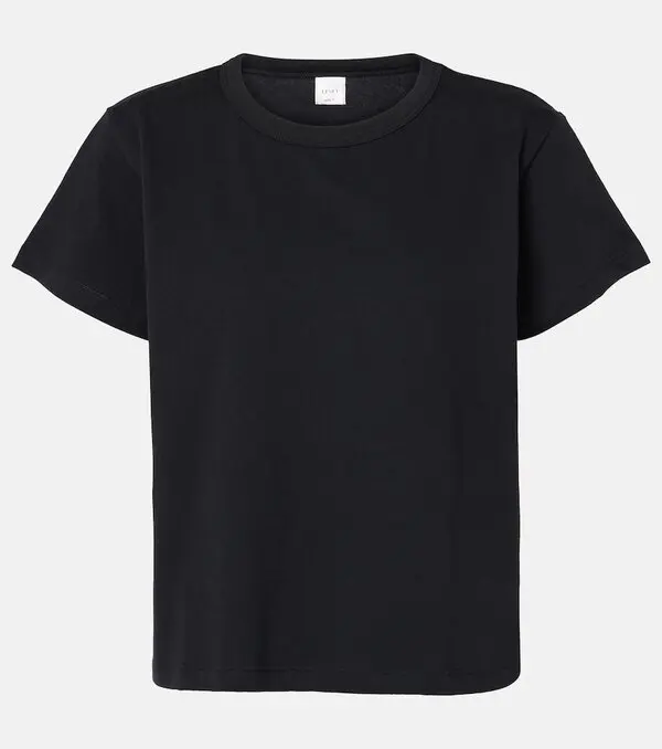 LESET Margo Cotton Jersey T-shirt - Black