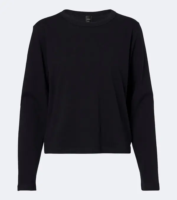LESET Margo Cotton Jersey T-shirt - Black