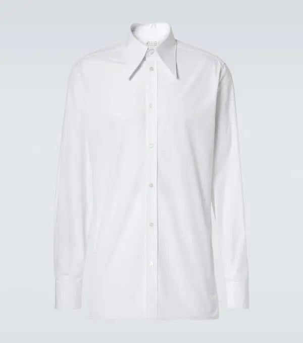 MAISON MARGIELA Cotton Poplin Shirt - White