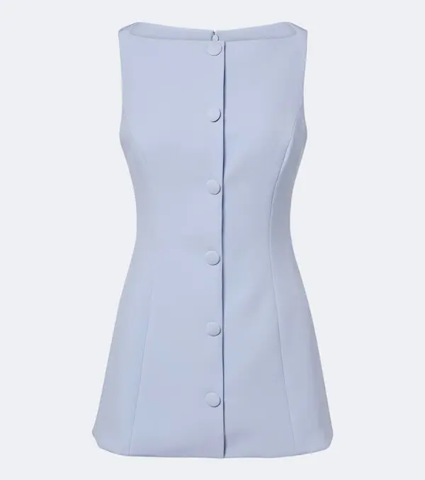 Safiyaa Robbie Cr�pe Top - Blue