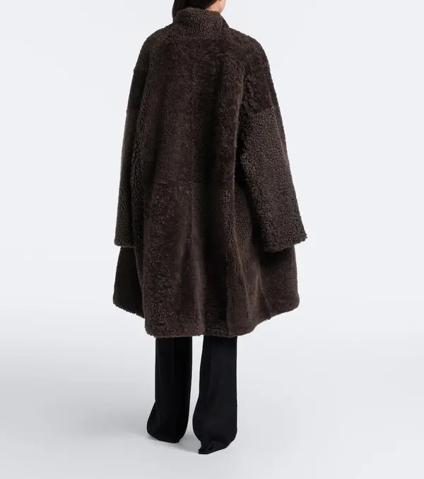 TOM FORD Leather-trimmed Reversible Cashmere Coat