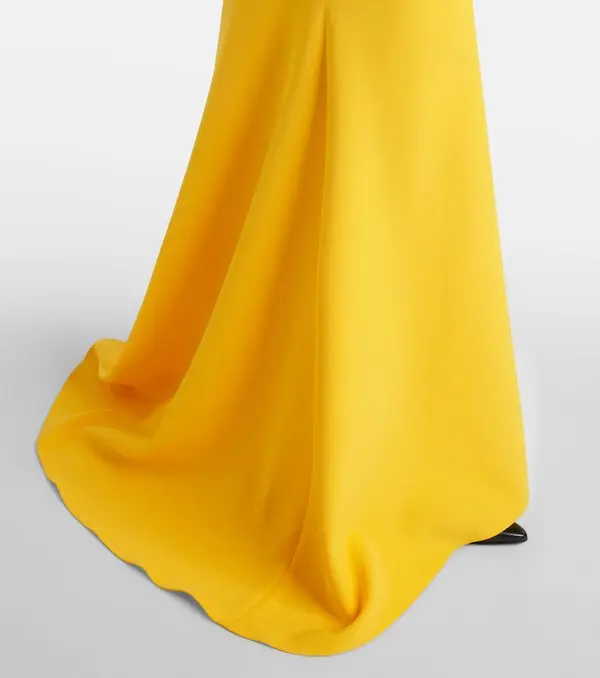 Safiyaa Loura Off-shoulder Gown - Yellow