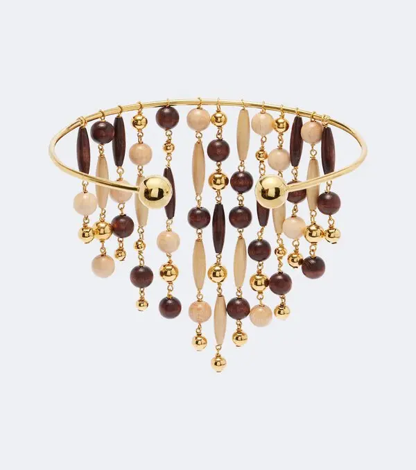 Rabanne Beaded Choker Necklace