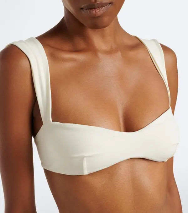 Magda Butrym Jersey Bikini Top
