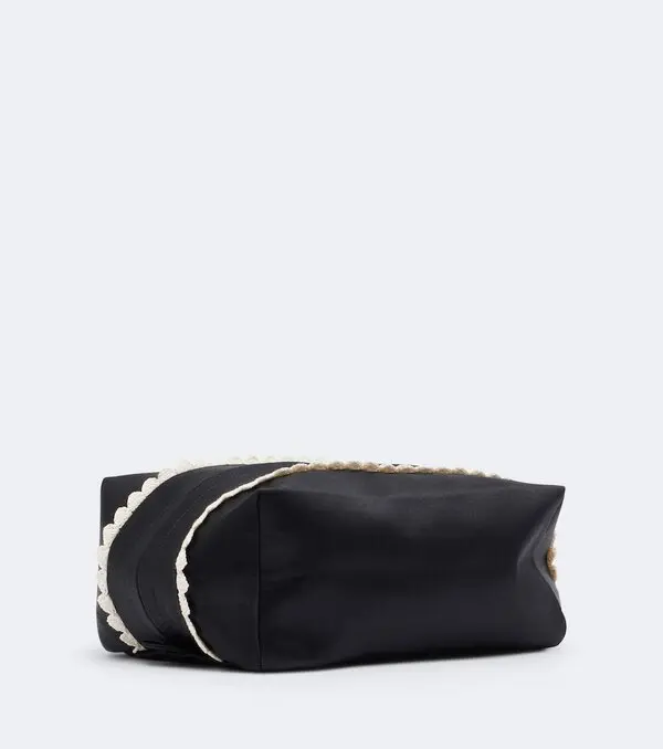 Magda Butrym Crochet-trimmed Clutch