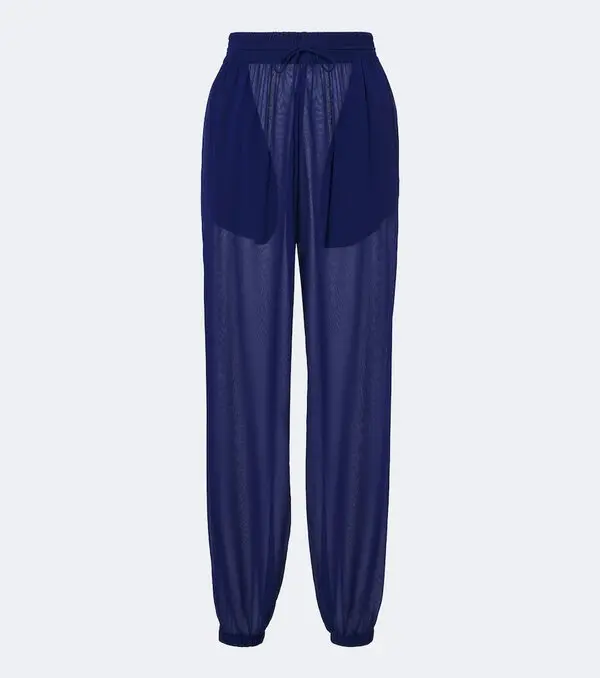 Christopher Esber Bennett Silk Balloon Pants - Blue