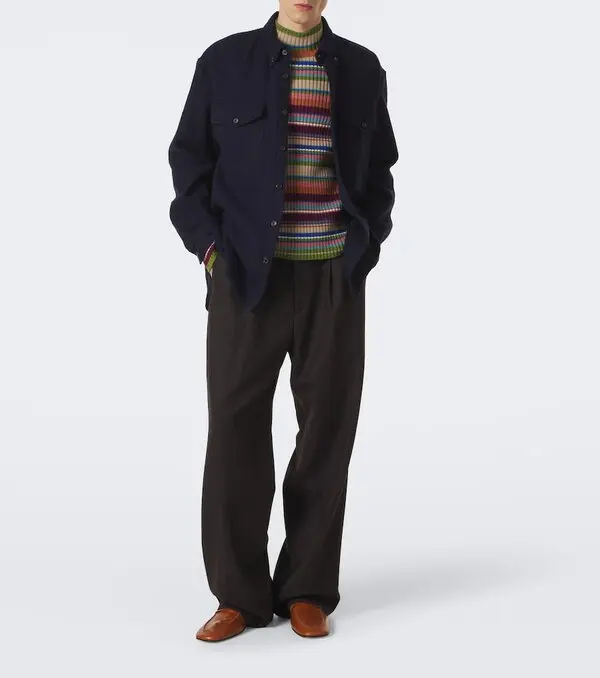 Dries Van Noten Wool Overshirt