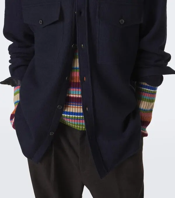 Dries Van Noten Wool Overshirt