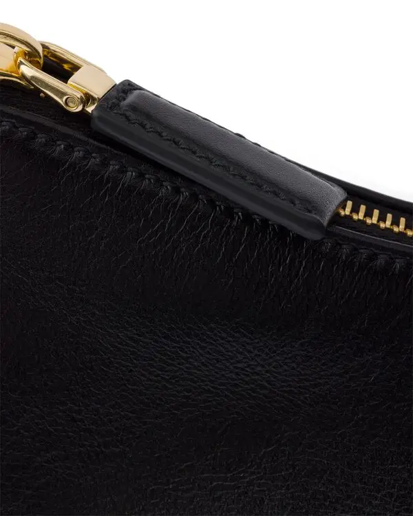 Prada Aimée Medium Leather Shoulder Bag
