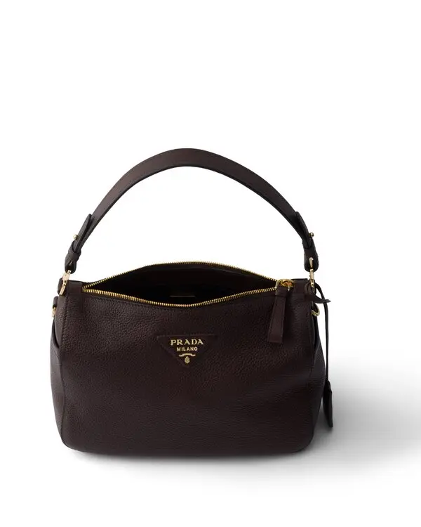 Prada Medium Leather Shoulder Bag