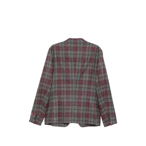 Isaia Grey Jackets Blazers - Gray