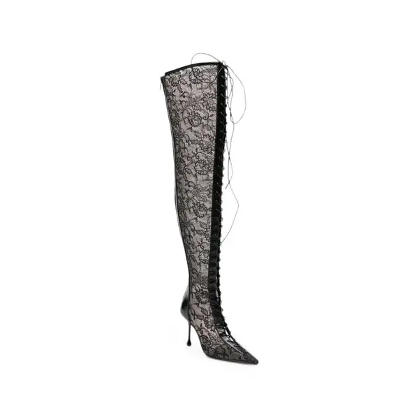 JIMMY CHOO Over-the-knee Stiletto Heel Boots