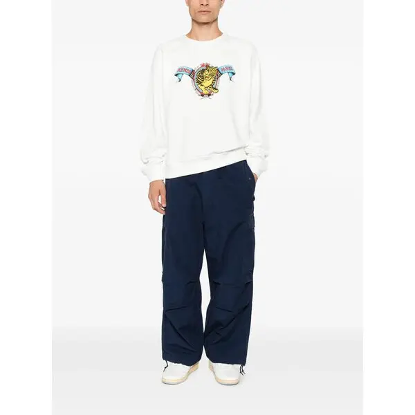 Kenzo Graphic Print Crewneck Sweatshirt