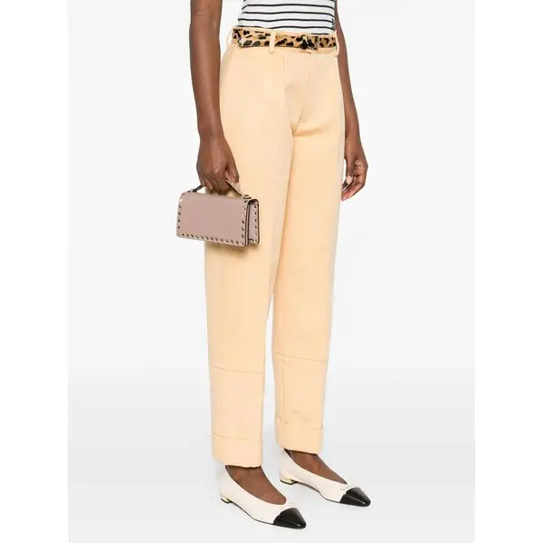 Valentino Garavani Rockstud Wallet With Chain - Pink