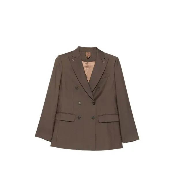 Max Mara Jackets Blazers - Brown