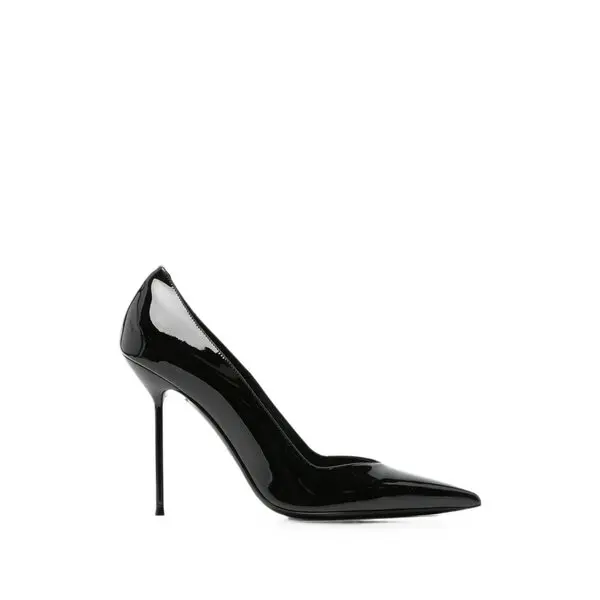 Paris Texas Patent Leather Stiletto Heels - Black