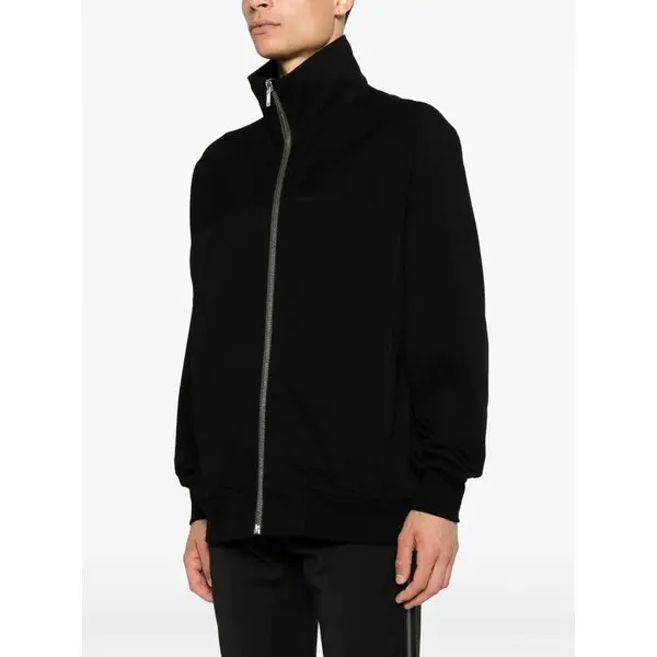 Rick Owens Zip-up High Neck Sweatshirt