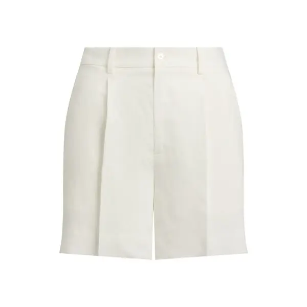 Ralph Lauren Tracy Pleated Linen Short