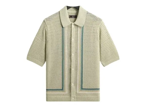Kith Thompson Crochet Buttondown Shirt - Fresh