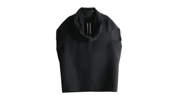 Rick Owens Cowled Floating Tee Shirt - Black
