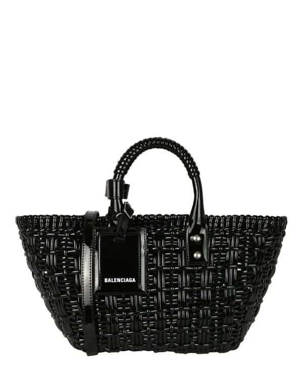 Balenciaga Bistro Xs Basket Top Handle Bag Black - Multicolor