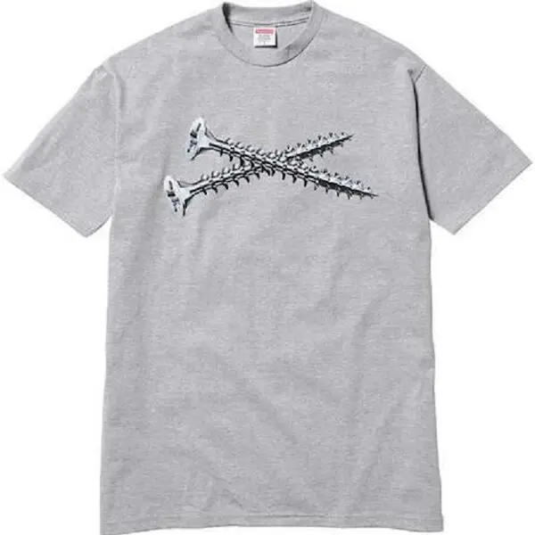 Supreme Screw Tee Shirt - Grey