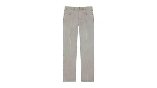 Givenchy Straight Fit Denim Pants - Cloud Grey