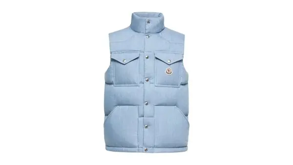 Moncler Ervional Vest Jacket - Coronet Blue
