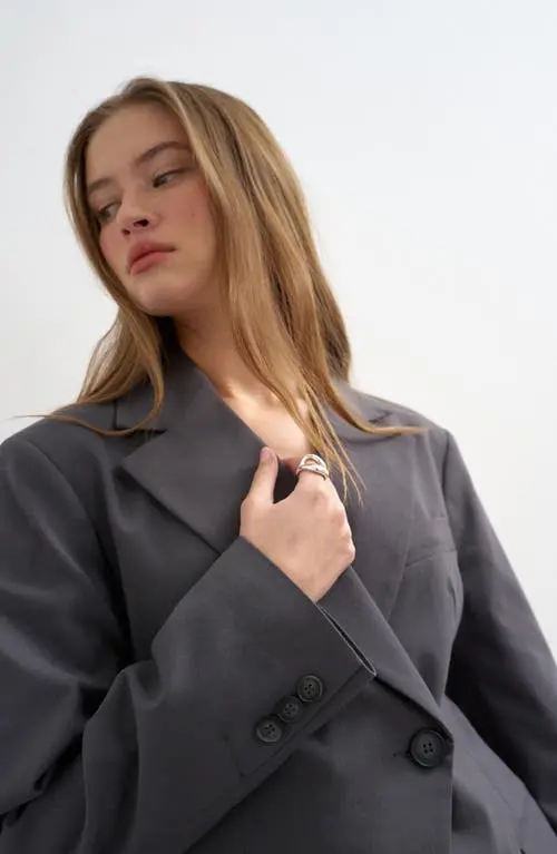 Topshop Clean Cinched Blazer