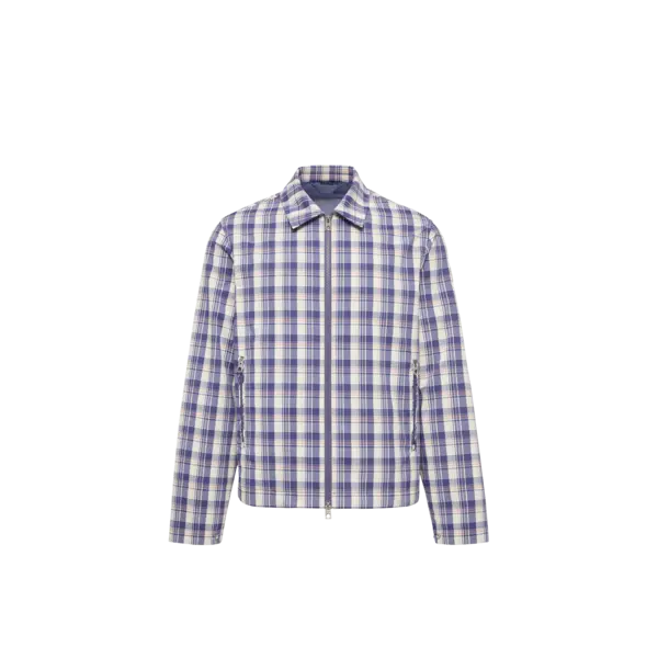 Moncler Giausar Checked Ripstop Shirt Jacket - Multicolor