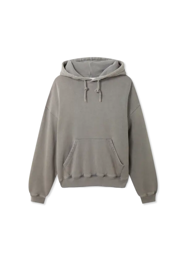 Axel Arigato Distort Washed Hoodie - Slate Grey
