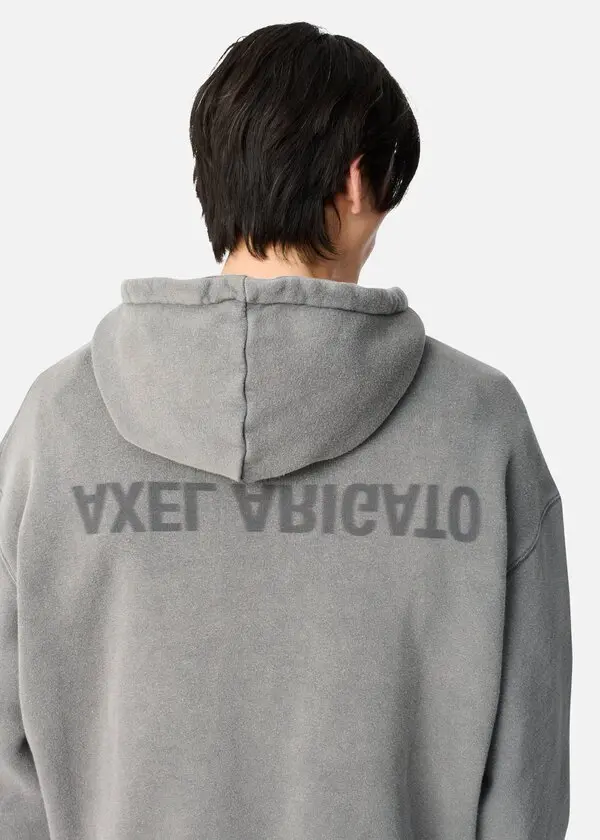 Axel Arigato Distort Washed Oversized Hoodie