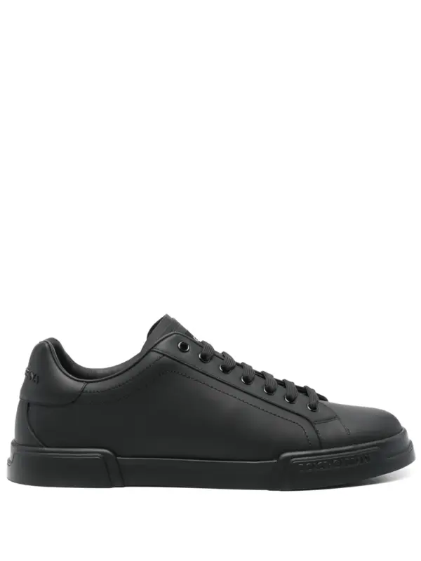 Dolce & Gabbana Low Sneaker Calfskin Nappa - Black