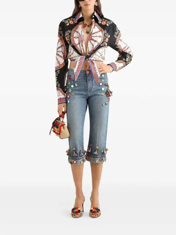 Dolce & Gabbana Carretto-print Shirt