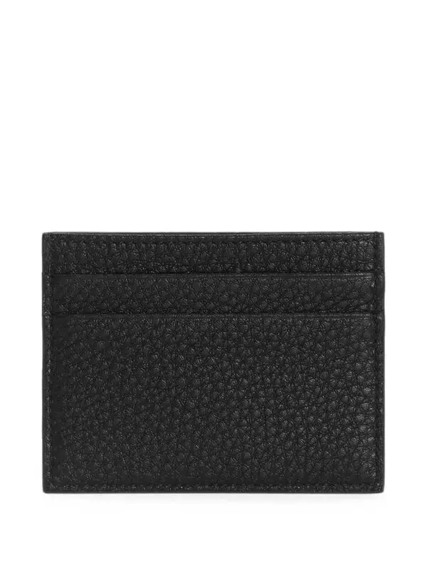 Dolce & Gabbana Calfskin Card Holder With Dg Logo