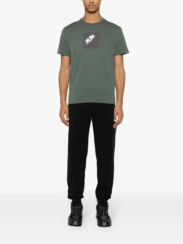 Stone Island Compass Badge Joggers