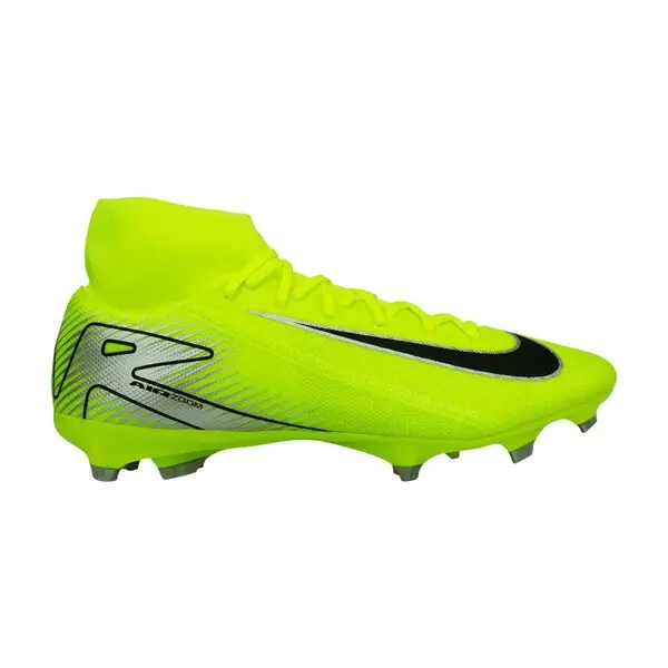Nike Zoom Mercurial Superfly 10 Elite Sg 'volt Black - Yellow
