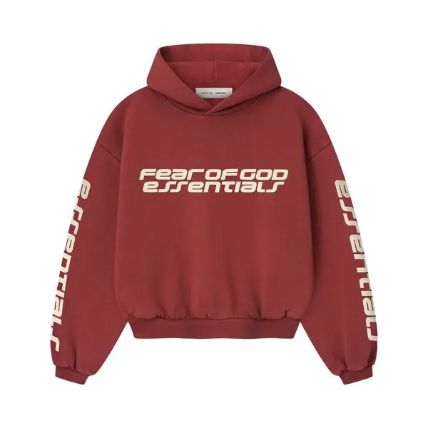 Fear Of God Classic Hoodie 'crimson - Red